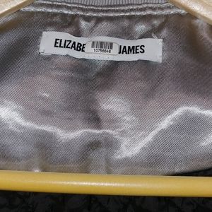 Elizabeth and James | Jackets & Coats | Pristine Elizabeth And James Y2k Shiny Metallic Vibe ...